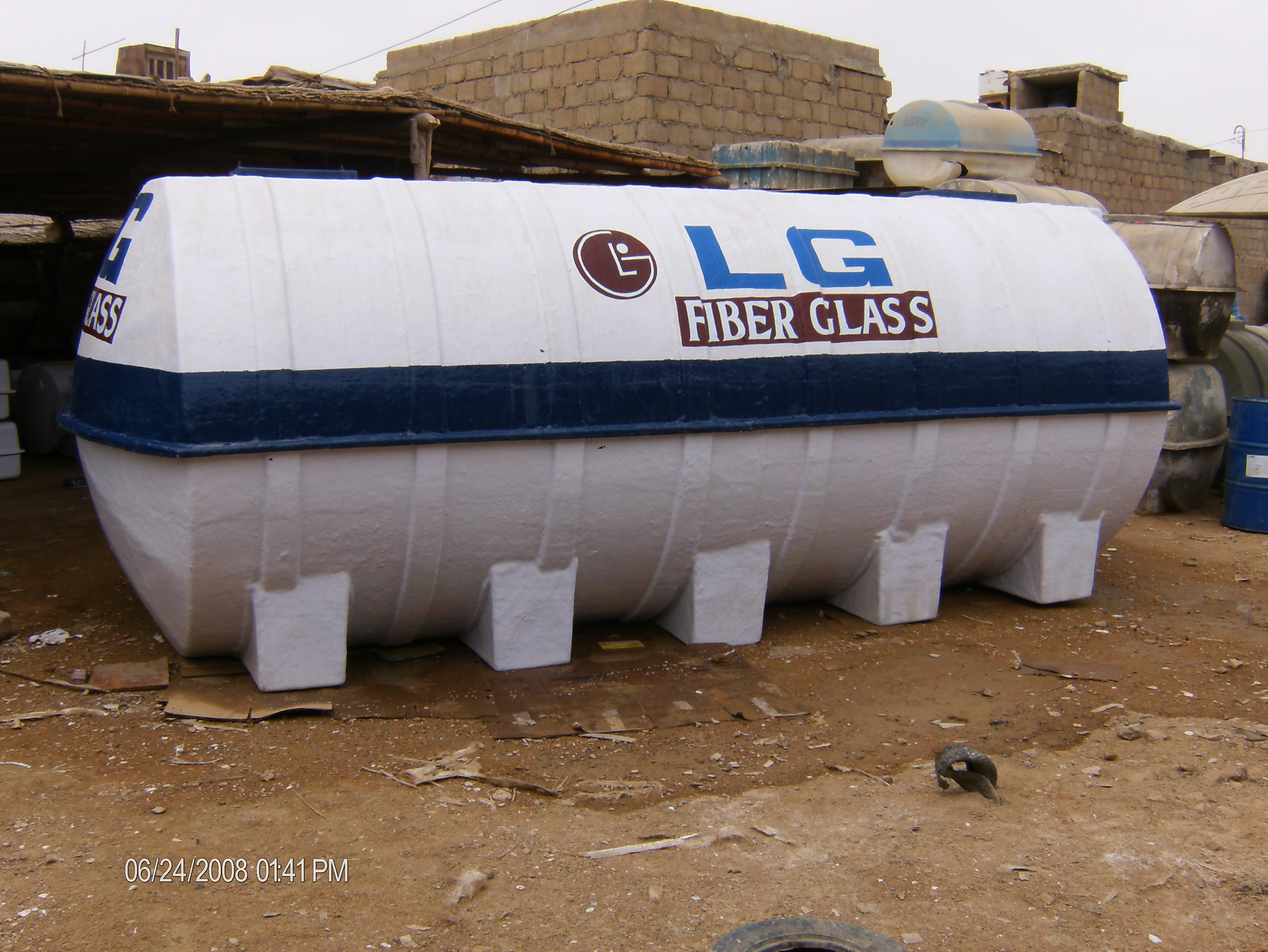 FIBERGLASS WATER TANK 5000US GALLONS – AK FIBERGLASS